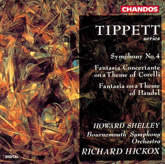 Tippett: Symphony no 4 etc / Shelley, Hickox, Bournmouth SO, Richard ...