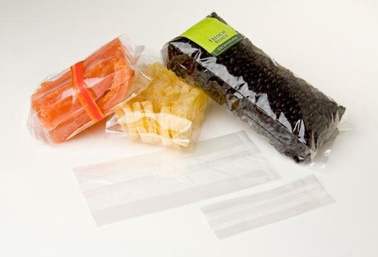 Plastic Zakken 12,7x7,6x30,5cm Gelamineerd en met zijvouw (100 stuks ...