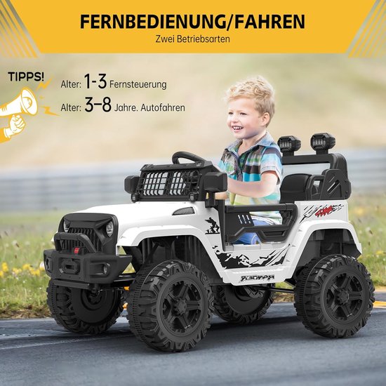 Equivera Kinder Auto Electrisch - Accu Auto voor Kinderen - Auto voor ...