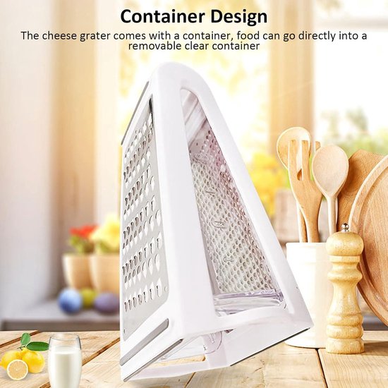 Professionele Kaasrasp Met Container - Keuken Rasp Shredder - Rvs ...