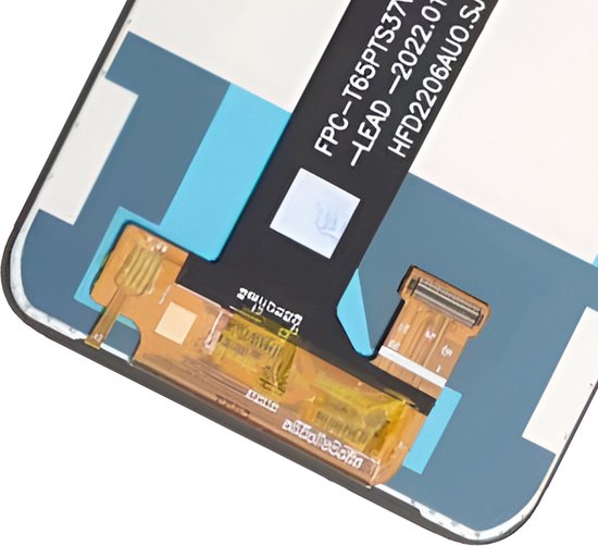 Avizar LCD-scherm en aanraakglas Geschikt voor Nokia C21 Plus, Zwart | bol