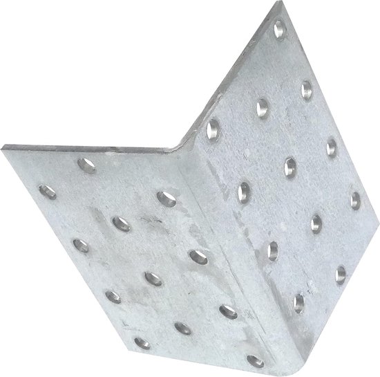 Set met 4 montagebeugels voor poten 60x60x80x25mm thermisch verzinkt ...