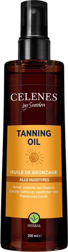 Celenes by Sweden - Tanning oil - Alle huidtypes | bol