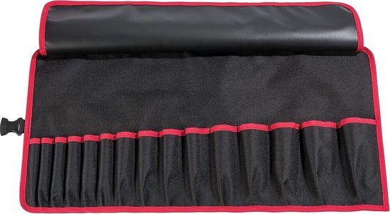 Gereedschapsrol Maat S Roll-Up Case 15 - Zwarte Gereedschapstas - Gereedschapmap... | bol