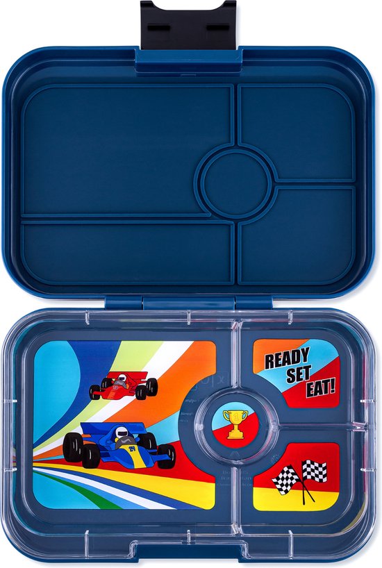 Yumbox Tapas XL - lekvrije Bento box lunchbox - 4 vakken - Monte Carlo ...