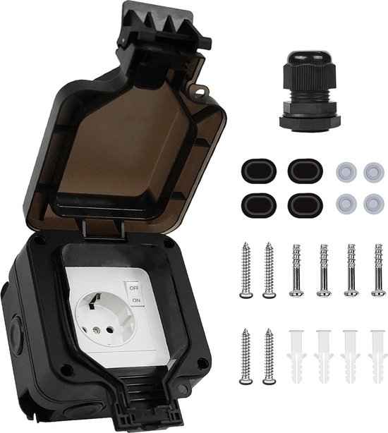 Lexium Buitenstopcontact - Buitenstopcontacten waterdicht ...