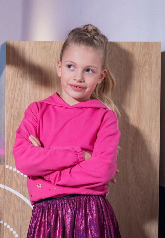 B.Nosy - Sweater Stella - Ruby rose - Maat 122-128 | bol