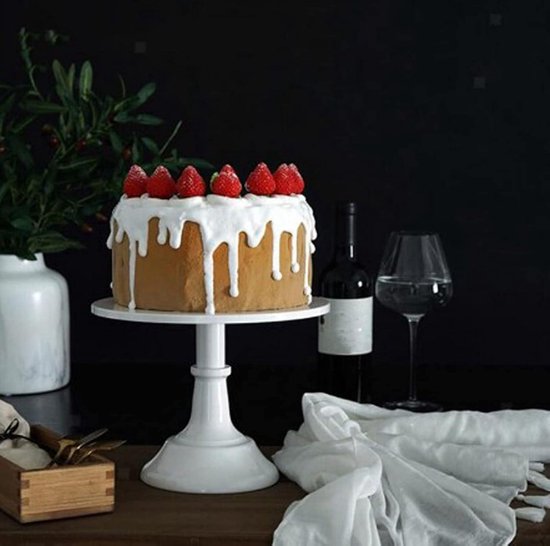 Ronde Metalen Cake Stand - Cupcake Houder Snacks Koekjes Snoep Schotel ...