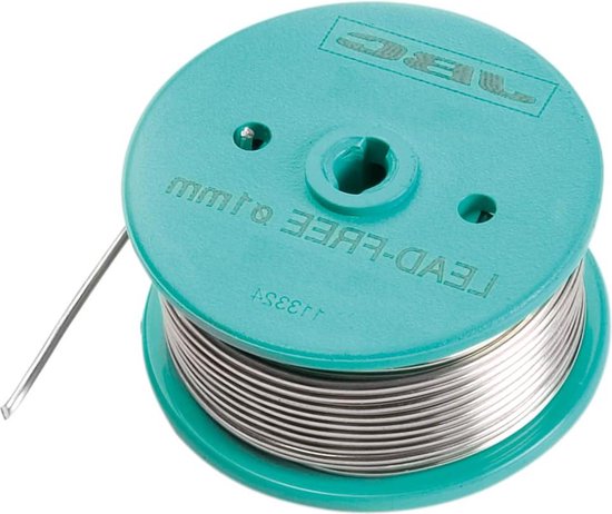 Soldeerdraad - loodvrij tin - Sn5450 - soldeerbout - soldeerdraad. | bol