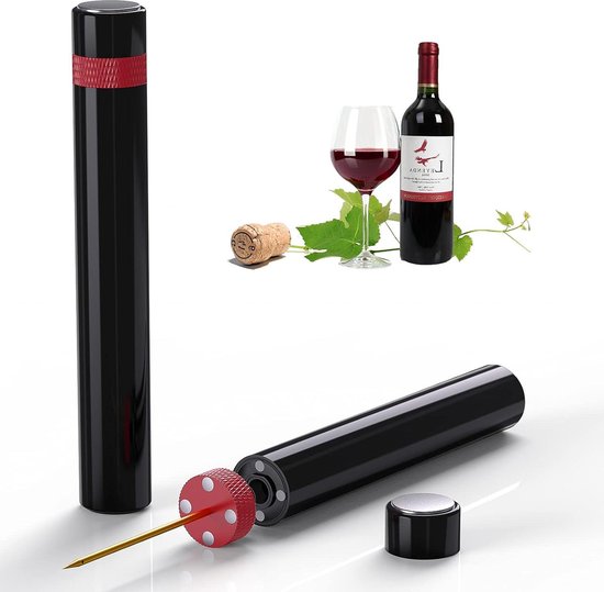 Luxe Rode Wijn Flesopener Kurkentrekker Luchtdruk Pompopener - Perfect ...