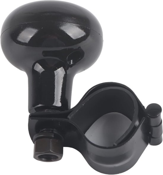 Universele Heavy-Duty Stuurknop voor Auto - Zwart | bol