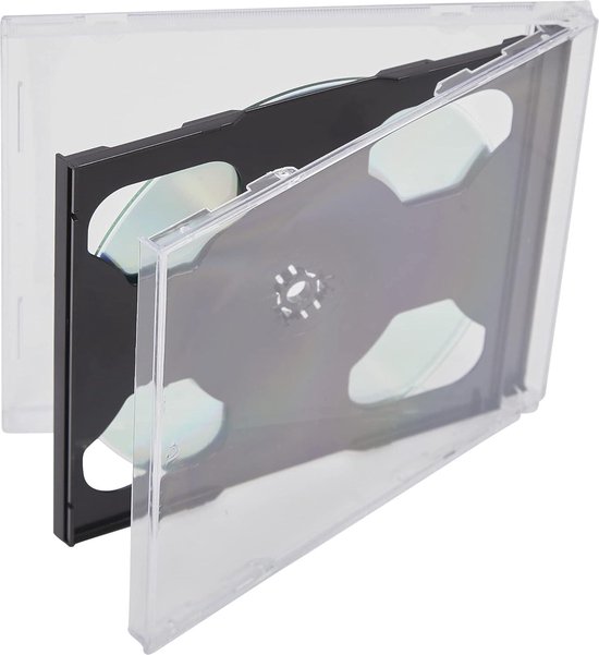 Dragon Trading Double Disc Cases With Black Tray - 10 Pack - DVD Blu ...
