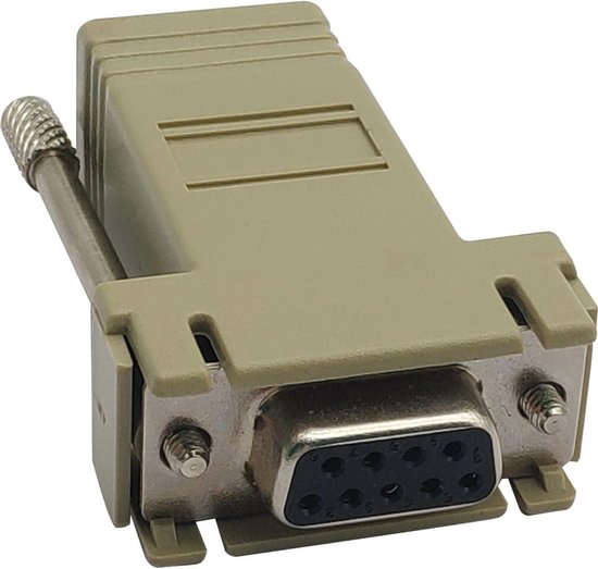Tripp Lite B090-A9F tussenstuk voor kabels RJ45 DB9 Beige | bol