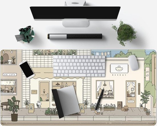 Leuke bureaumat - Kawaii muismat konijn en beer - schattige anime ...