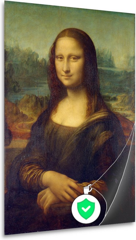 Mona Lisa - Leonardo da Vinci poster - Vrouw poster - Poster Portret ...