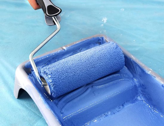 7 inch verfroller voor schilderen van grote oppervlakken - ergonomisch ...