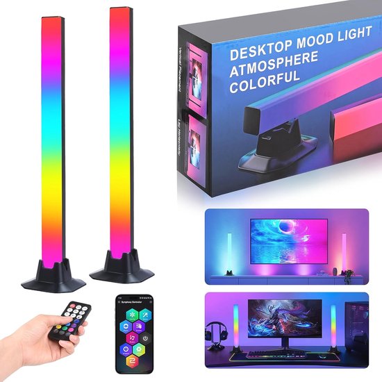 RGB LED Lichtbalk met Muzieksynchronisatie voor Gaming en TV ...
