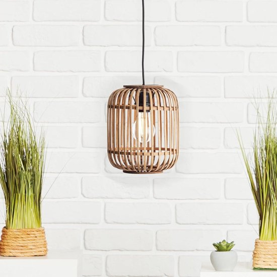 Moderne hanglamp in boho stijl - E27 fitting voor max 40W lampen ...