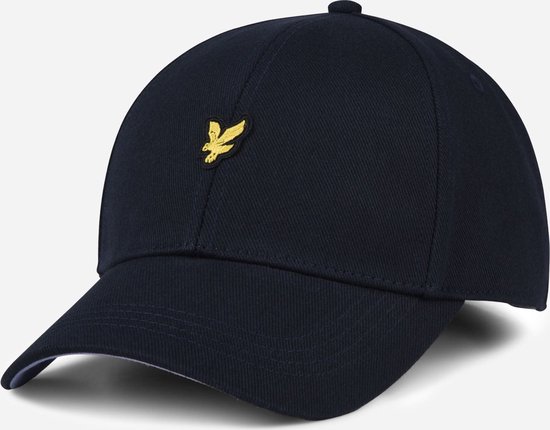 Lyle & Scott Heavy twill baseball cap - dark navy | bol