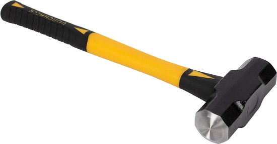 Mini Sledge Hammer Solid Fiberglass Core - Zwart - 1.8 kg / 1.8 kg | bol