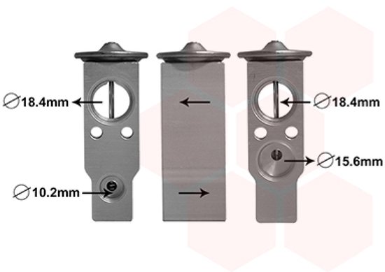 EXPANSIEVENTIEL AIRCO VOOR LEXUS RX XU30 2003-2006 8851502091 | bol