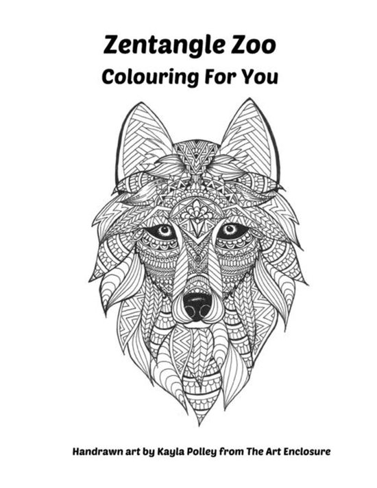 Zentangle Zoo Coloring for you, Kayla Polley | 9798856470085 | Boeken | bol