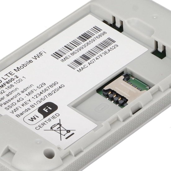 - Draagbare WiFi-router voor op reis - 150 Mbps Internet Hotspot met ...