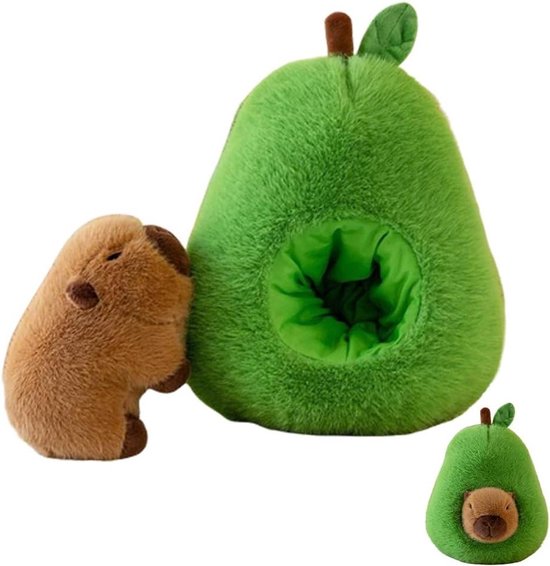 35 cm Schattig Capybara Knuffeldier - Simulatie Capibara Kussen met ...