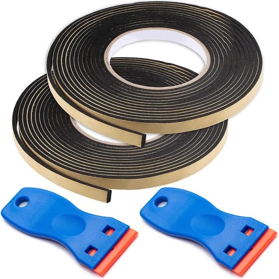 Pack of 2 Sealing Tape Self Adhesive Universal 10 mm x 3 mm x 2 m ...