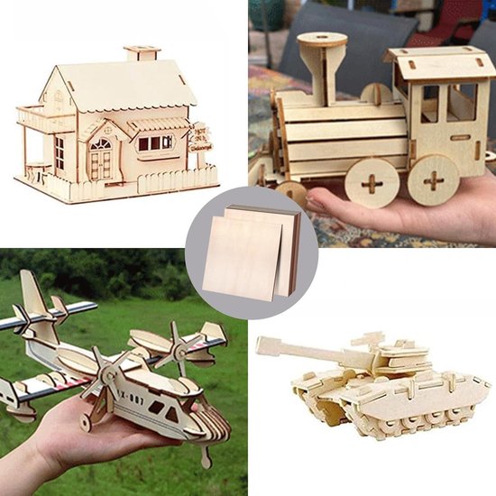 Plywood Sheets Balsa Wood Sheets Thin Lime Wood Panels for DIY Plane ...