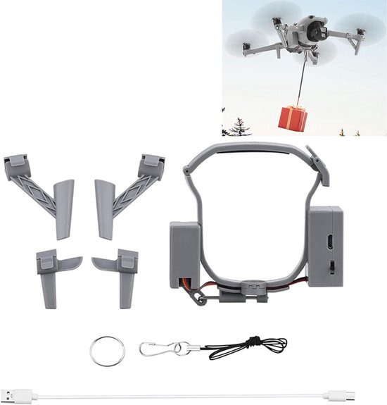 Airdrop Systeem + Landingsgestellen voor DJI Air 3 Drone Payload Release Thrower... | bol