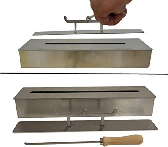 Bio-ethanol Brander 2 Liter Roestvrij Staal voor Gel en Ethanol Haarden ...