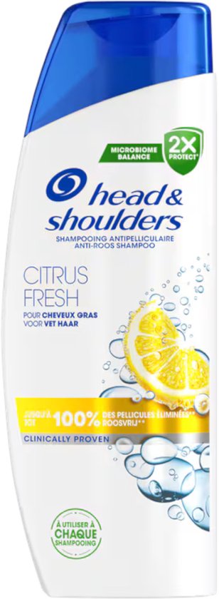 Head & Shoulders - Shampoo - Citrus Fresh - 285ml | bol