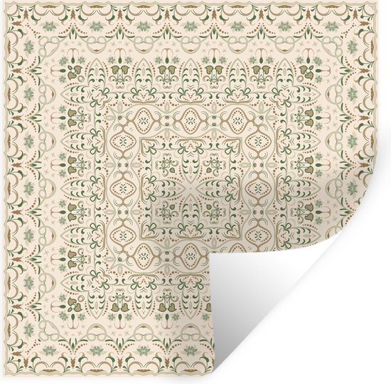 Muurstickers - Sticker Folie - Perzisch Tapijt - Vloerkleed - Patronen ...