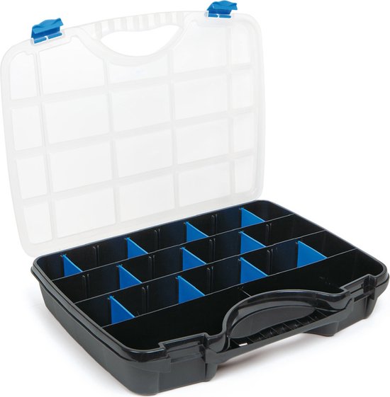 TAYG Sorteerdoos - 388 x 290 x 61 mm - Met 21 uitneembare bakjes | bol