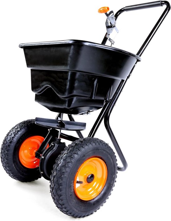 FUXTEC strooiwagen / hoogwaardige handgeleide strooier ...