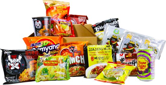 Mix Noedels Box - Diverse Asian Noodels / Oosterse Noodles - van o.a ...