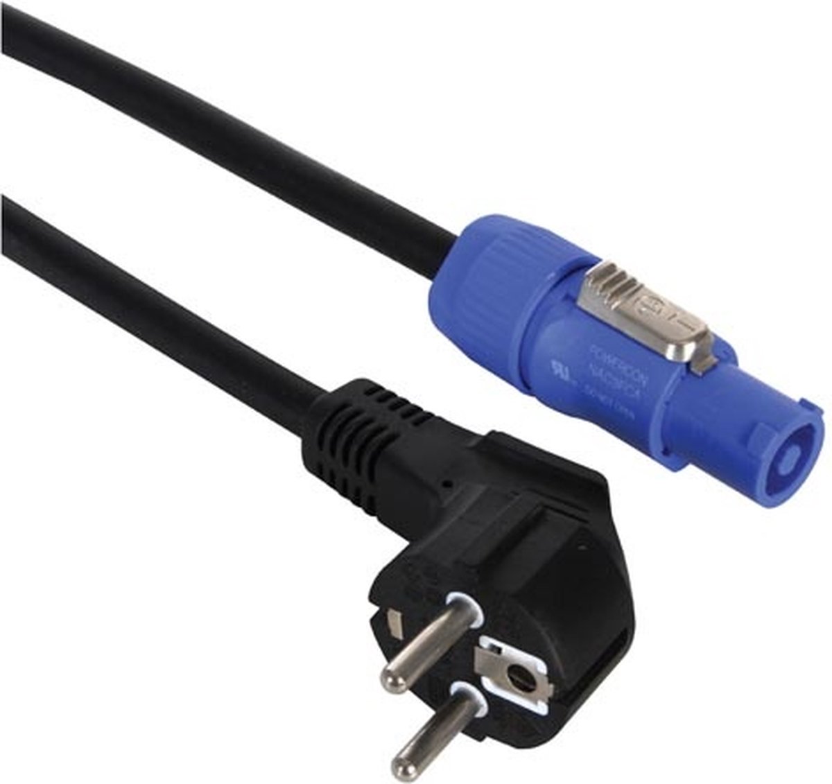 Hq-power Powercon Kabel 230v 5 Meter Rubber Zwart | bol.com