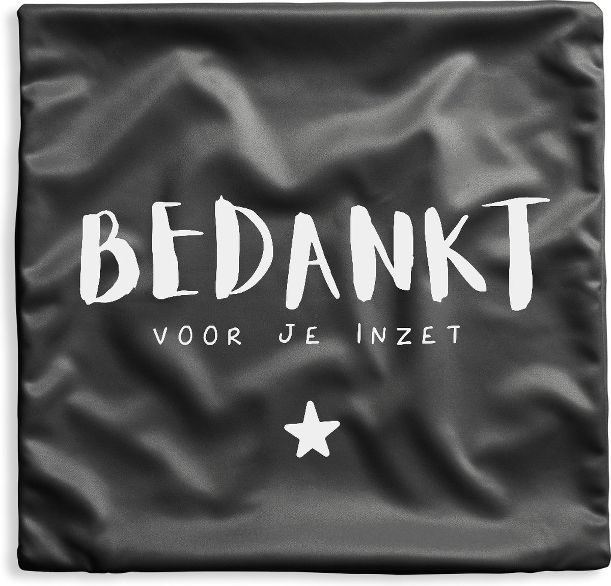 Kussenhoes 40x40 cm - Spreuken - Bedankt voor je inzet - Quotes ...