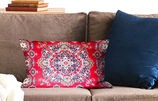Perzisch Tapijt - Vloerkleed - Mandala - Rood | bol.com Perzisch Tapijt - Vloerkleed - Mandala - Rood | bol.com