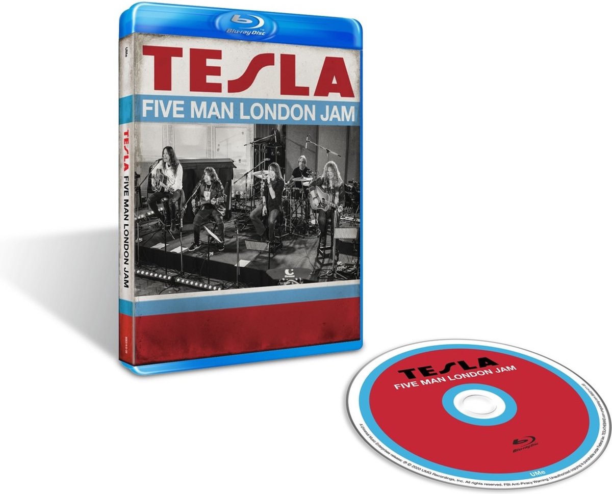 Tesla - Five Man London Jam (Live At Abbey Road Studios) (Blu-ray ...