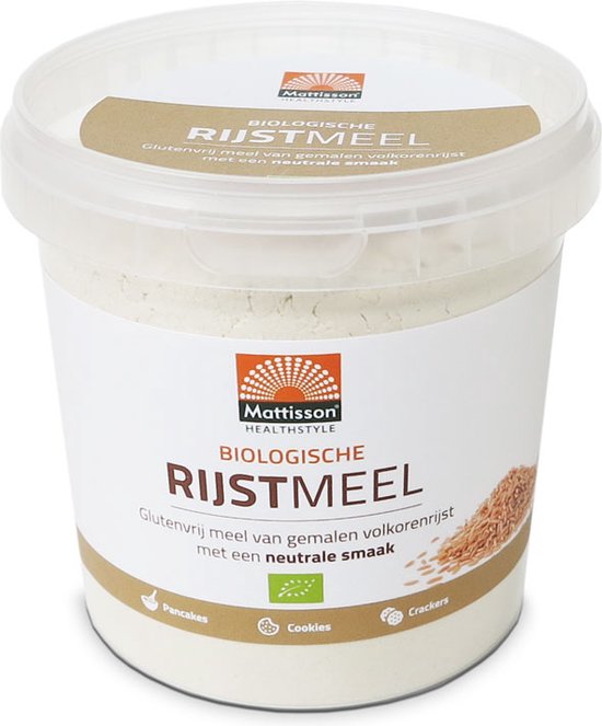 Mattisson - Biologische Rijstmeel - 500 g | bol