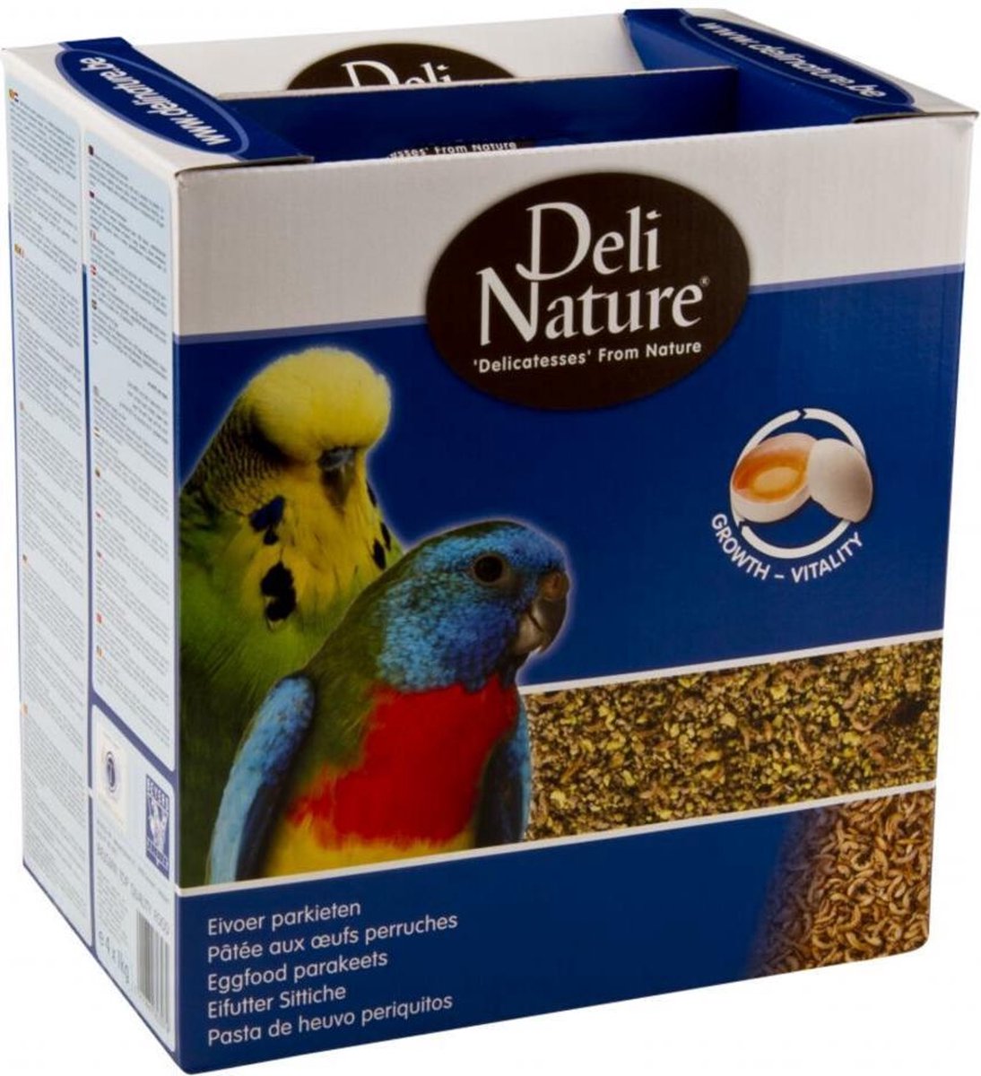 Deli Nature Eivoer Parkieten 1 kg | bol