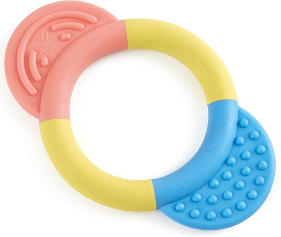 Hape Bijtring Met Apenoren 12,4 Cm | bol