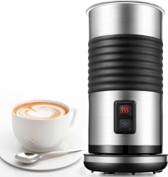 Elektrische melkopschuimer voor cappuccino en latte macchiato - 4-in-1 ...