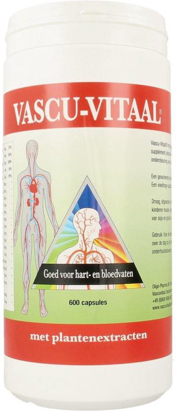 Vascu Vitaal Plantenextracten Capsules 600CP | bol