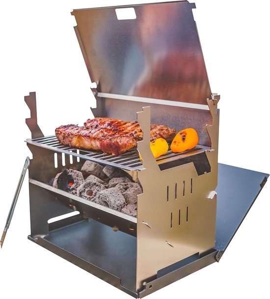 barbecue au charbon | système de plug-in mobile | pour le camping ...