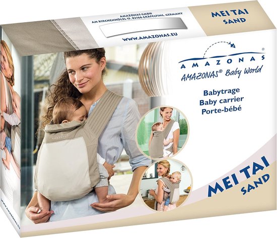 Babydrager Mei Tai 0-3 jaar tot 15 kg - Zwart buik- en rugdrager | bol