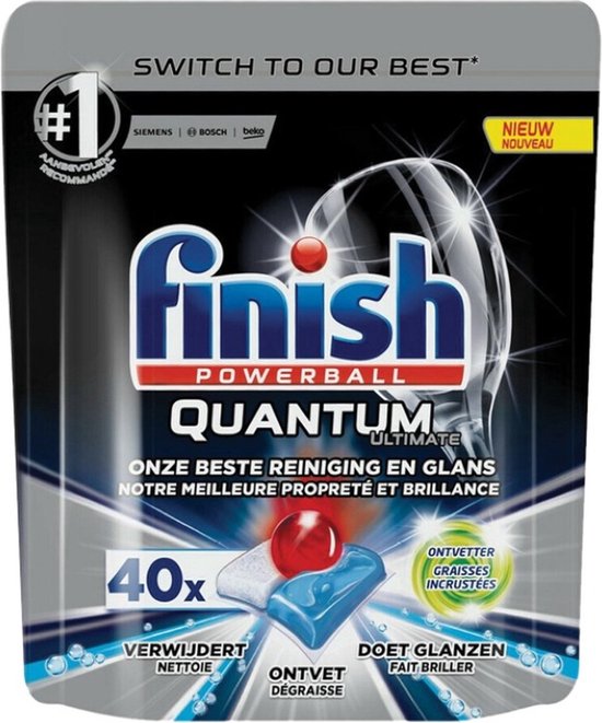 Finish Quantum Ultimate ActivBlu Ontvetter - 40 tab | bol