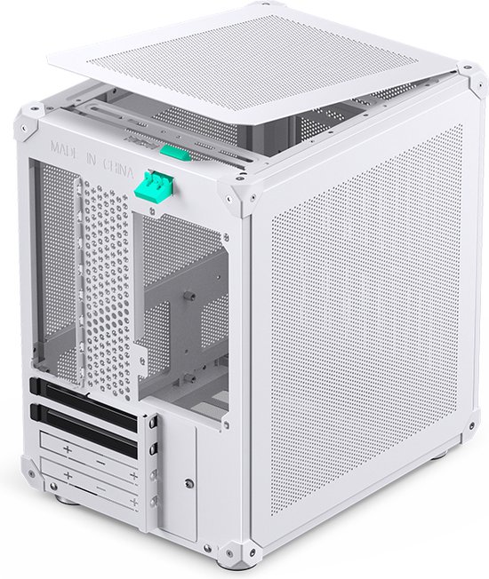 Jonsbo C6 White Micro-tower PC-behuizing, Gaming-behuizing Wit | bol